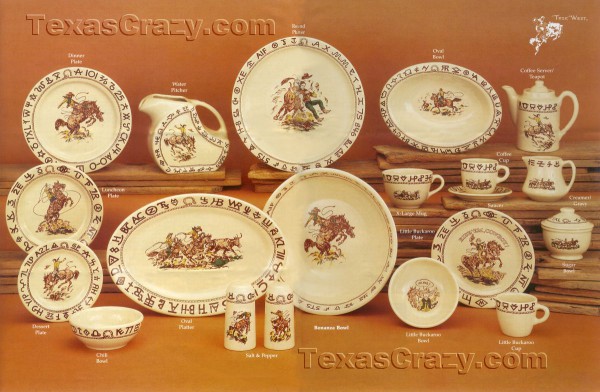Rodeo Pattern China Buy Extra Dinnerware Dishes Wallace