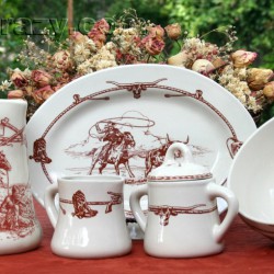 Shop Texas Dinnerware Western Style Dish Sets - Texas Home Decor